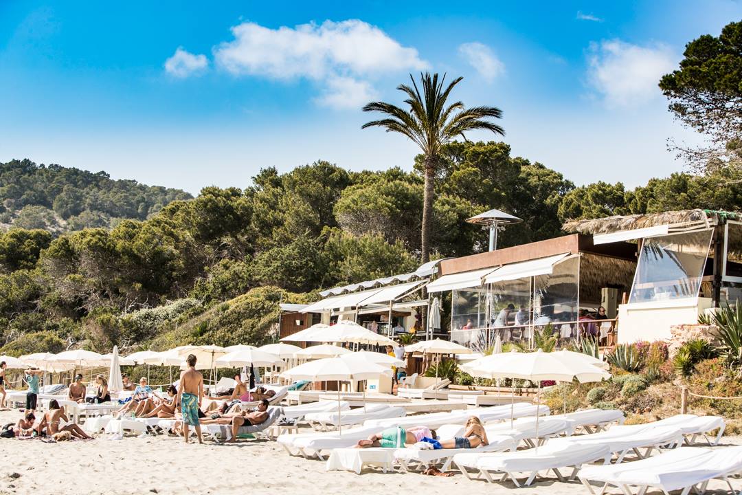 Malibu Beach Club — Beach Club en Ibiza, España | Guía Sandbeds 2025